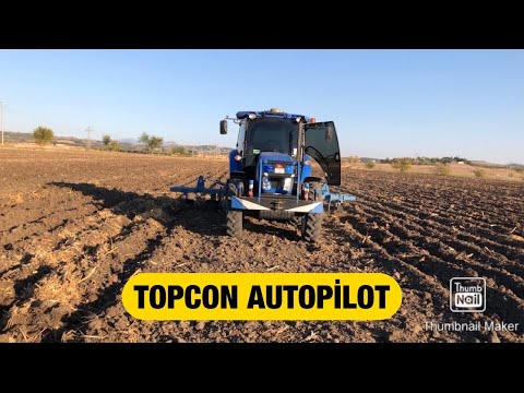 Mısır sırt yapımı Topcon auto pilot