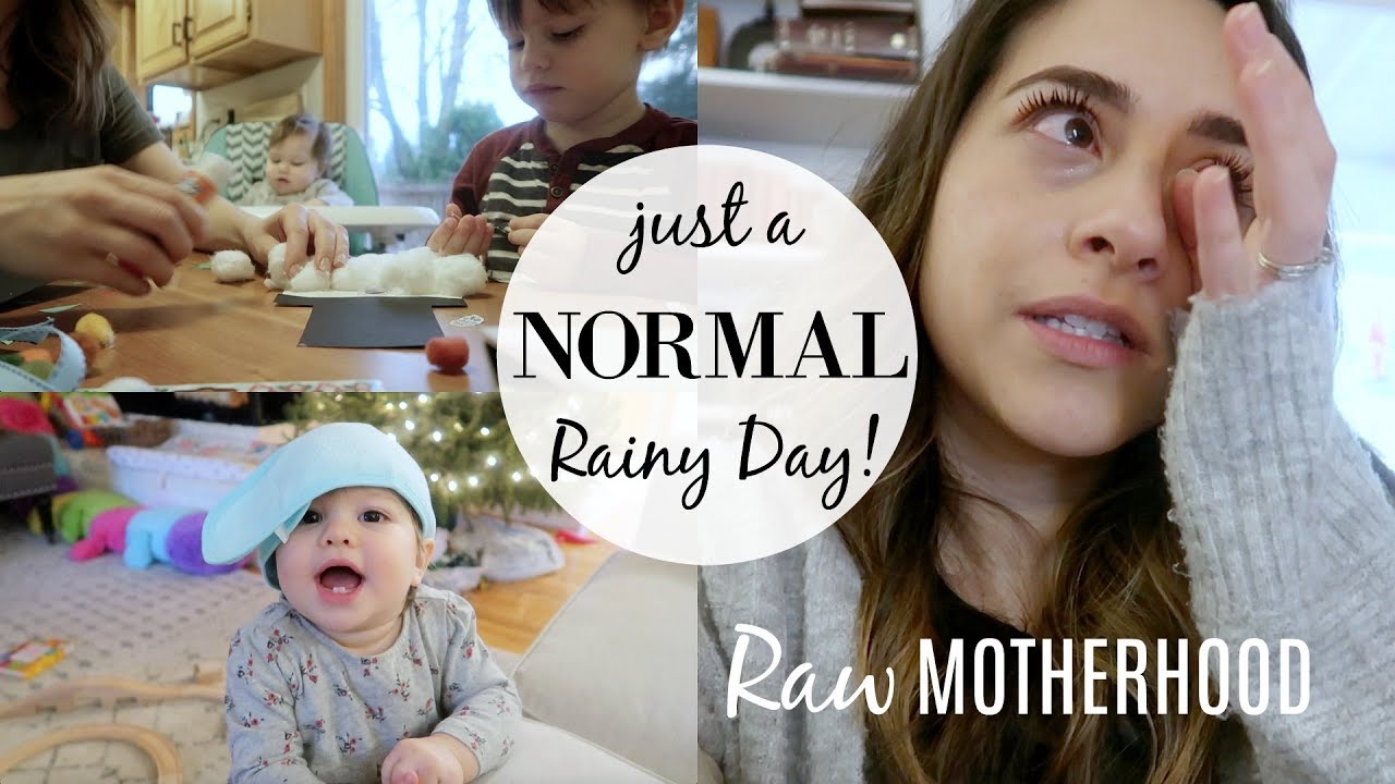 REAL LIFE DAY IN THE LIFE MOM BABY & TODDLER // RAW MOTHERHOOD ...