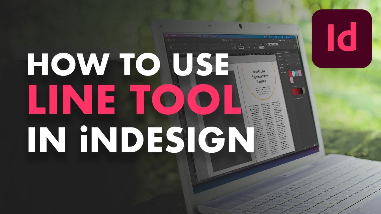 The Line Tool Indesign for beginners - YouTube