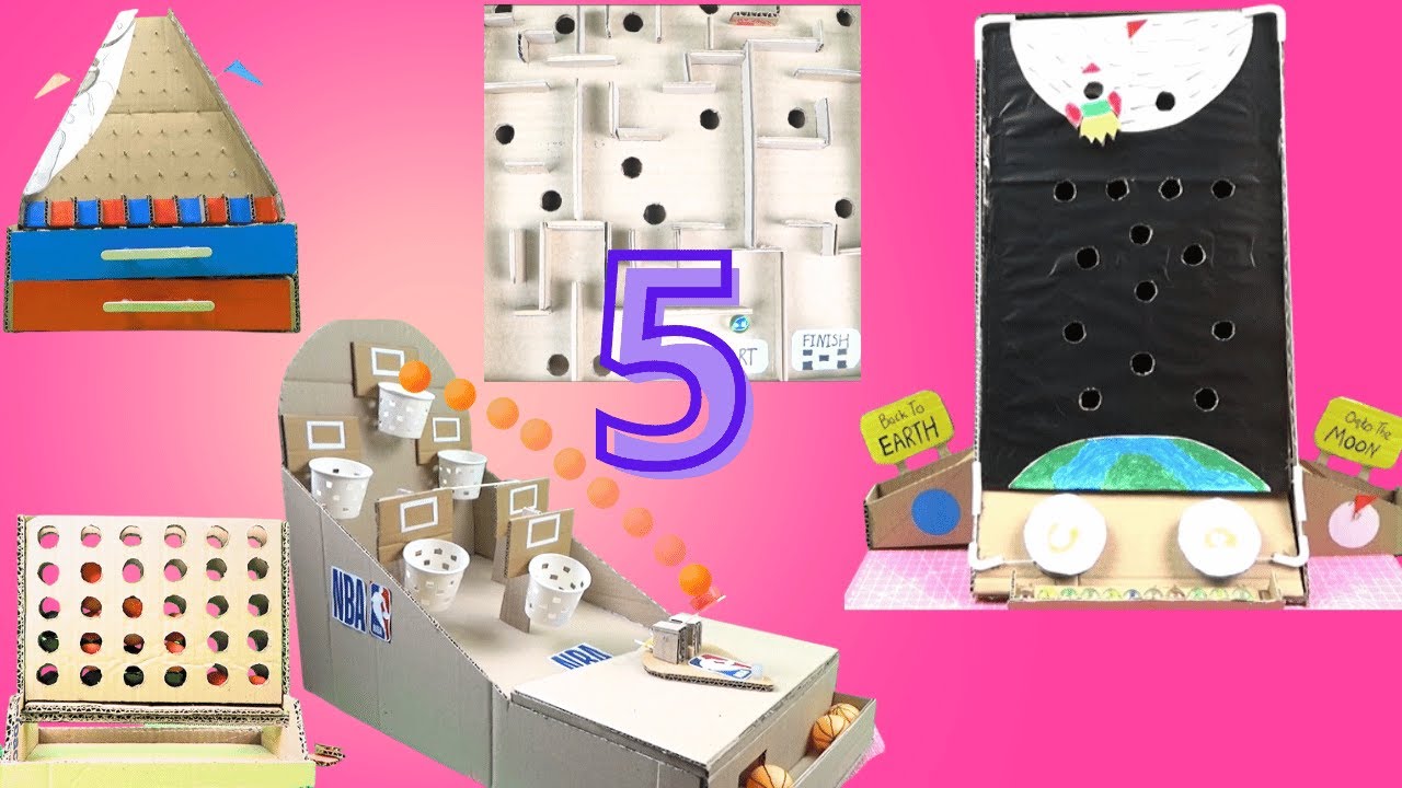 Top 5 DIY Cardboard Games That'll Blow Your Mind – Fun & Easy to Make ...