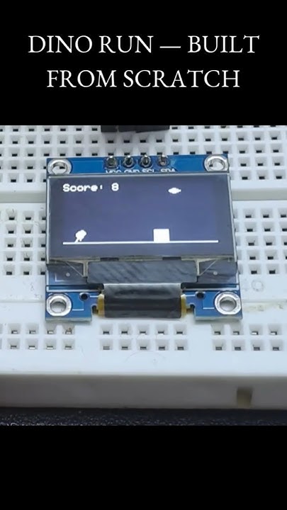 Dino Run Game on OLED | Arduino Retro Pixel Fun! - YouTube