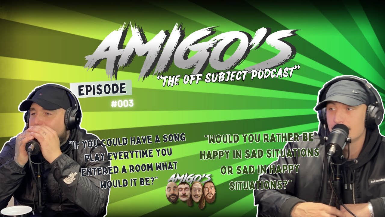 AMiGO's - "The Off Subject Podcast" EP #003 - YouTube