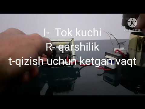 PAYALNIK | Transfarmatorli payalnik meyoriy qizish tezligida 👍| Qanday ishlash prinspi bilan