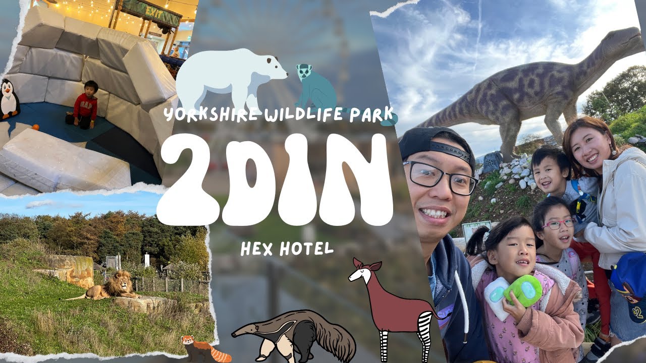 [VLOG] - 約克郡超抵玩一泊二日動物園Staycation！Yorkshire Wildlife Park x HEX Hotel ...