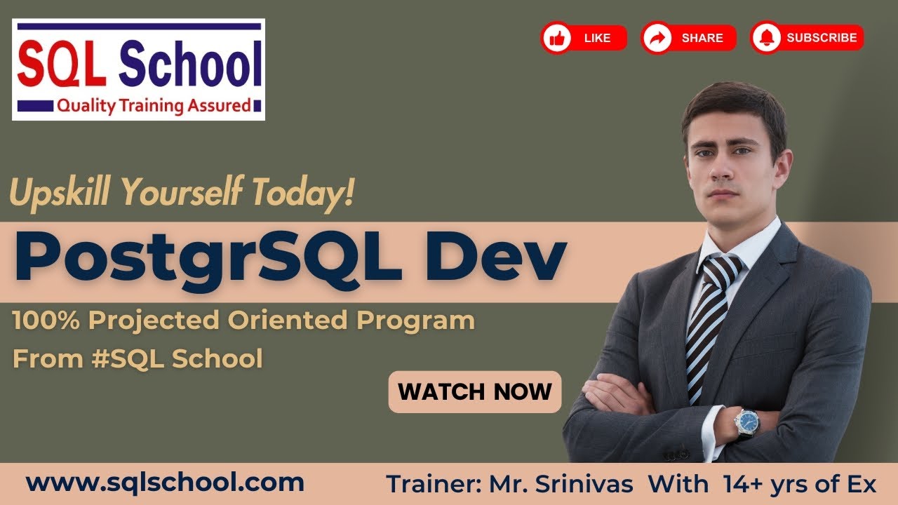 PostgreSQL Dev Training From SQL School I #postgresql #dev #sqlschool - YouTube