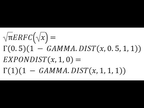ERFC GAMMADIST EXPONDIST SQRTPI LINEST Polynomial Regression in Google Sheets or Excel - YouTube