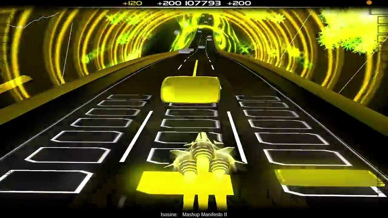 Audiosurf: Isosine - Mashup Manifesto II - YouTube