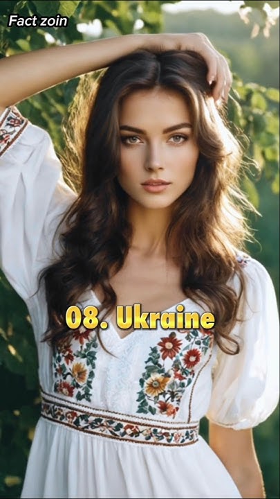 TOp 10 countries with the most beautiful women || #shorts - YouTube