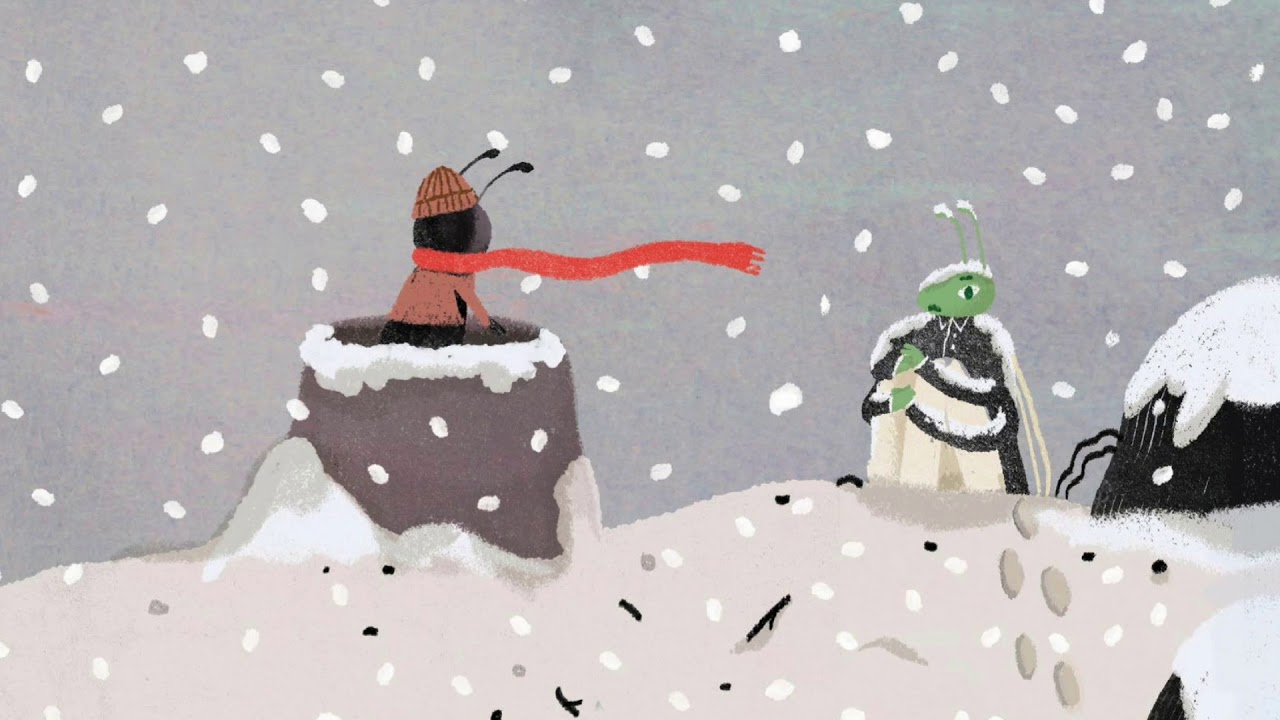 The Ant And The Grasshopper Winter