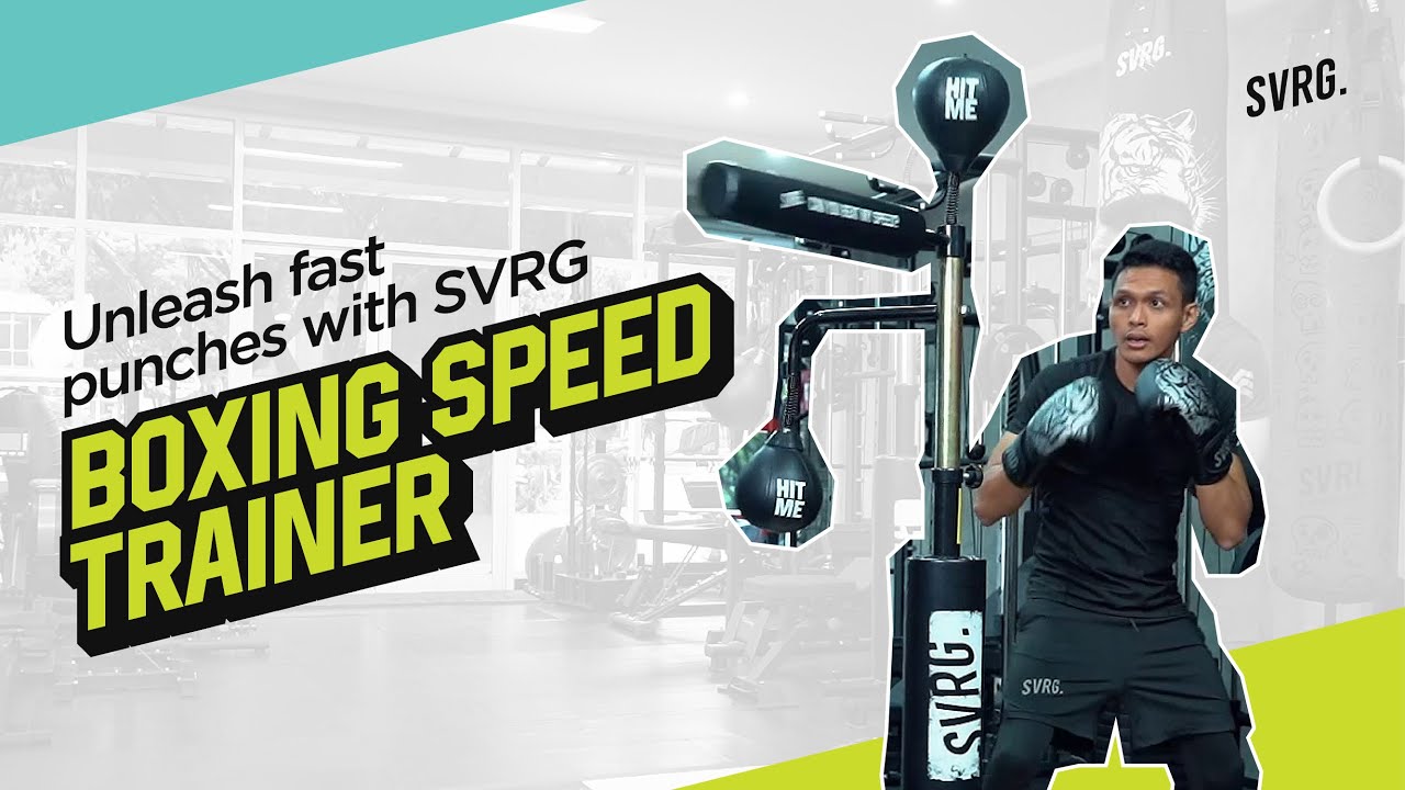 Unleast fast punches with SVRG Boxing Speed Trainer - YouTube