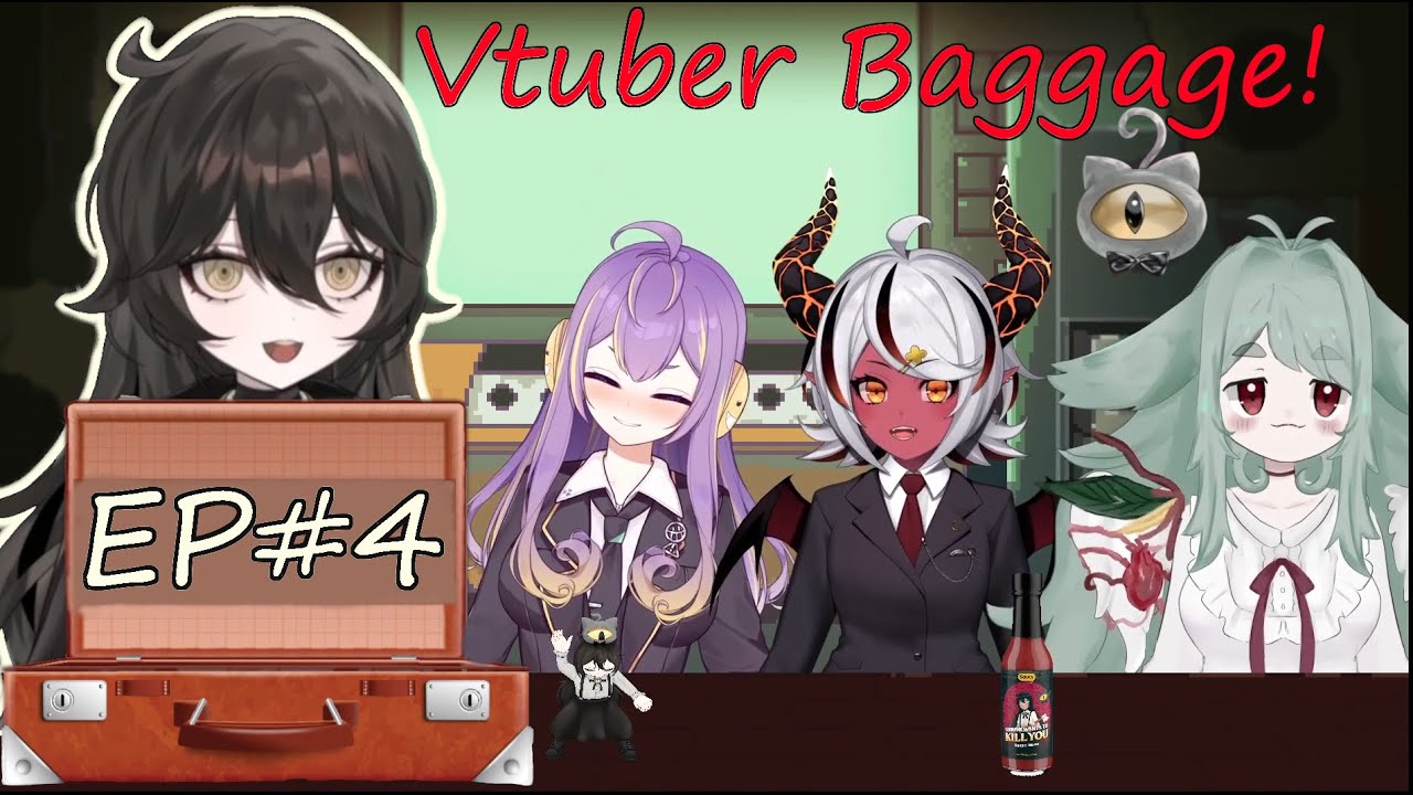 Vtuber Baggage - Episode 4 - VTUBER BAGGAGE with Vivi, Denpa and Risa ...