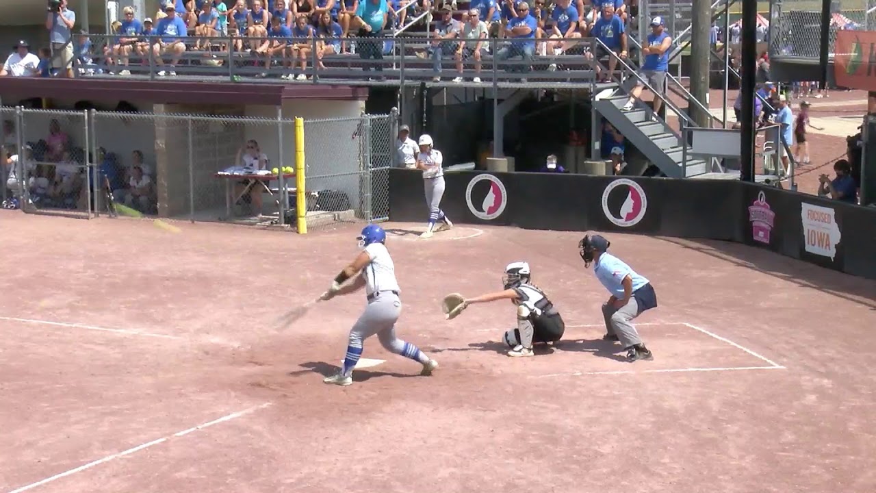 2021 IGHSAU State Softball 1A Quarterfinal: Wayne vs Remsen St. Mary's ...