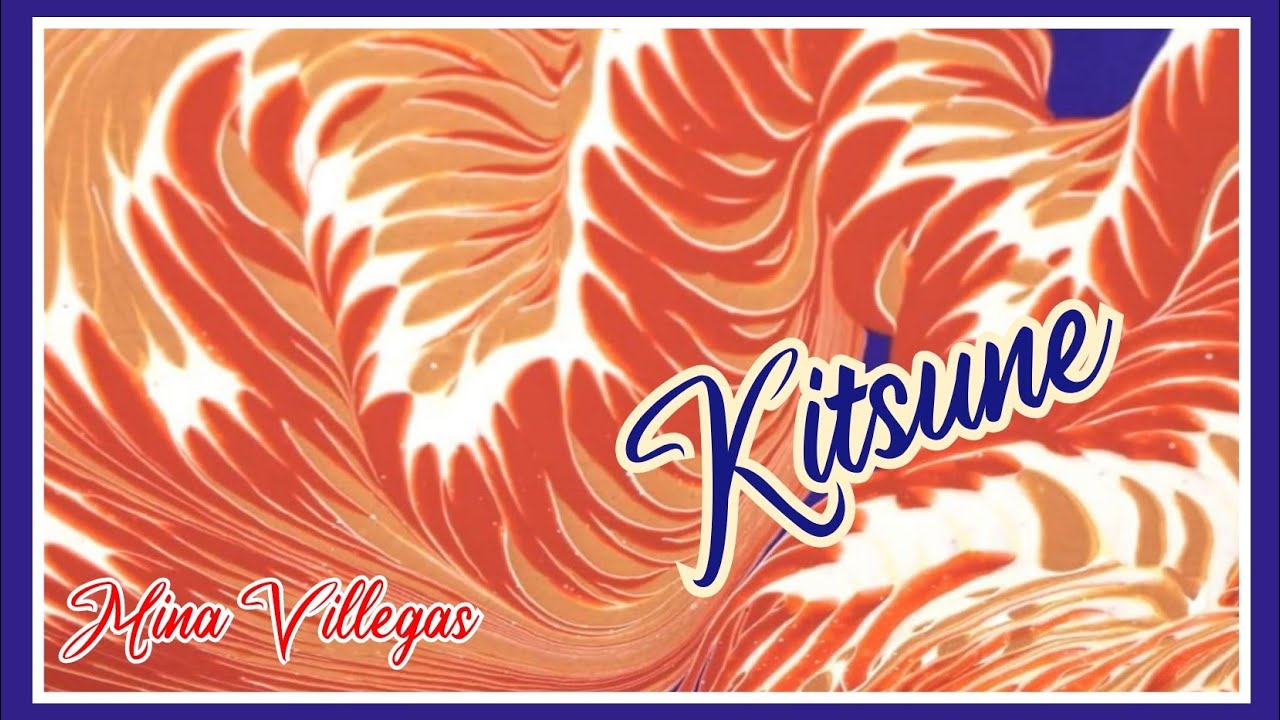 Kitsune 🦊 Bold & Beautiful Acrylic Wandering Ring Pour Exploring ...