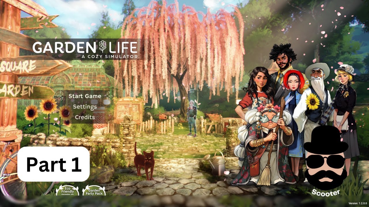 Garden Life A Cozy Simulator Walkthrough (Console - Part 1) - YouTube