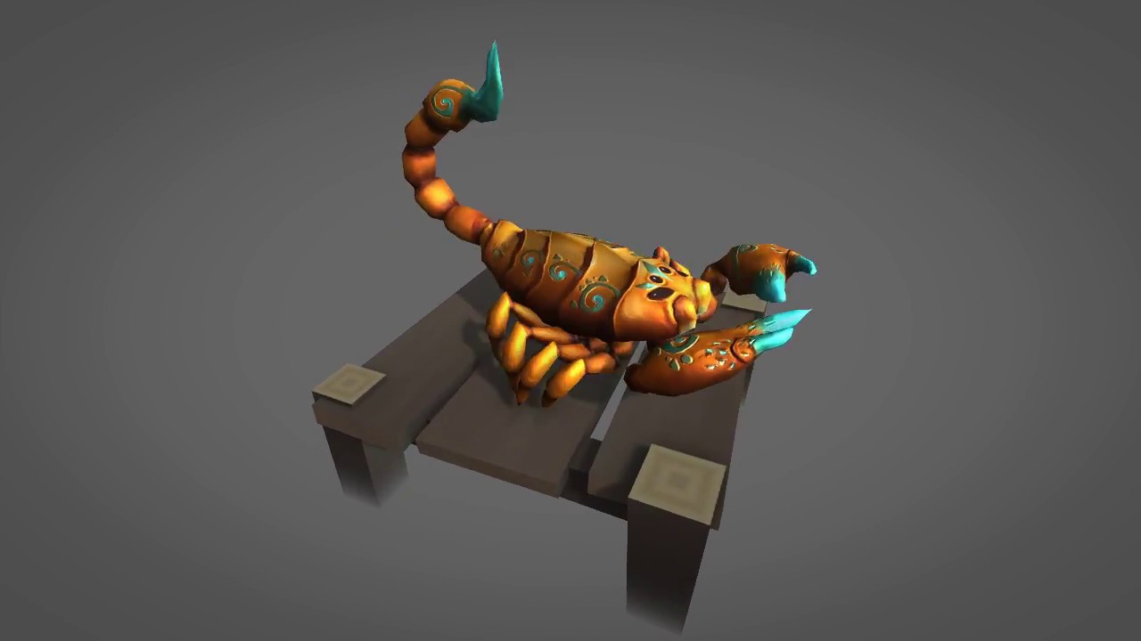 Egypt Handpainted - Scorpion (Boss) - YouTube