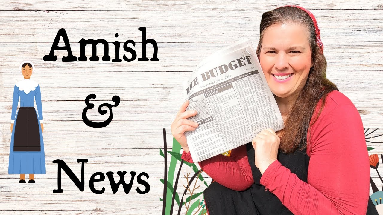 How the Amish get the News and what do the Amish read? - YouTube