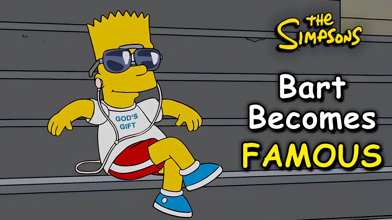 What Happens When Bart Becomes A STAR? | The Simpsons Recap - YouTube