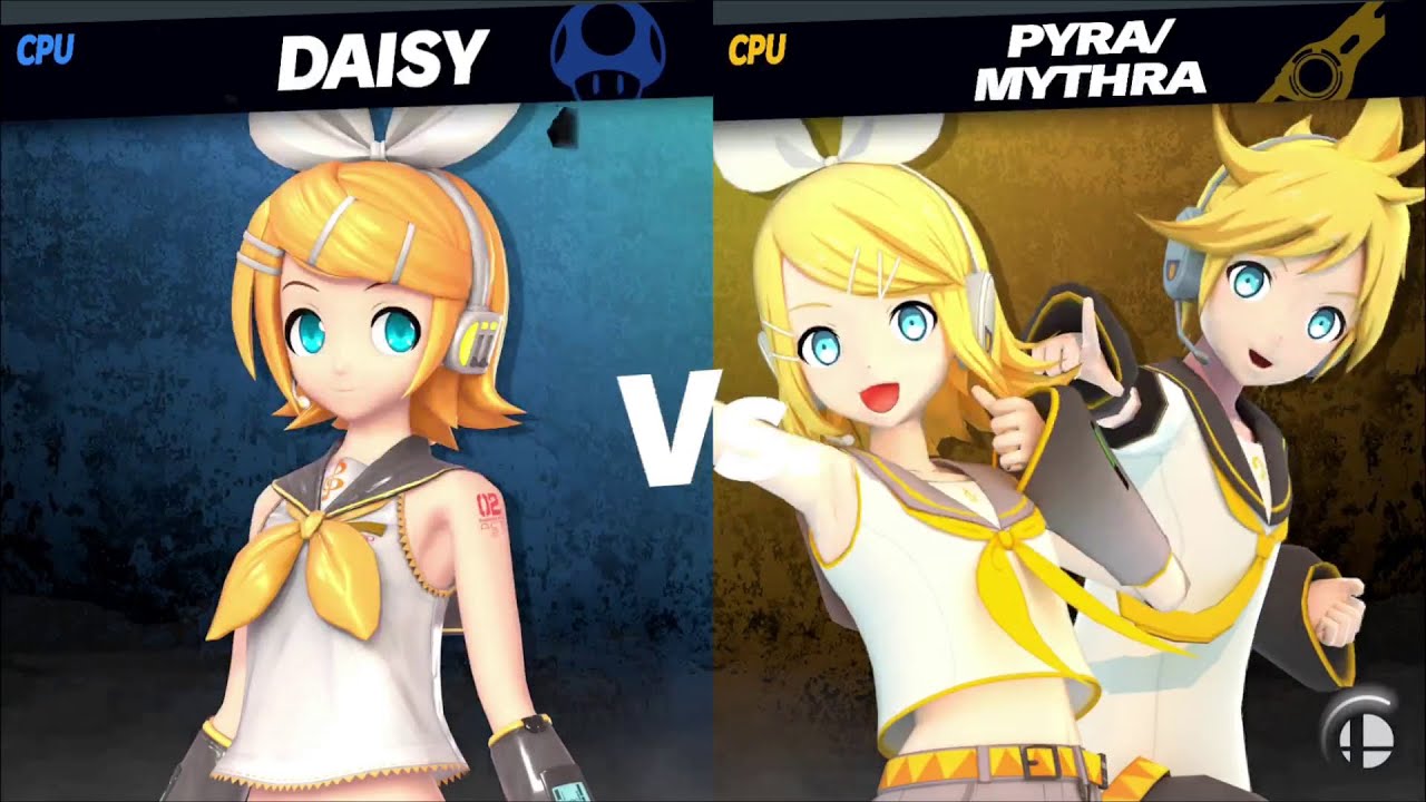 Rin vs Rin & Len [Chaos Kid SSBU Member Request] -By MisterEmruld ...