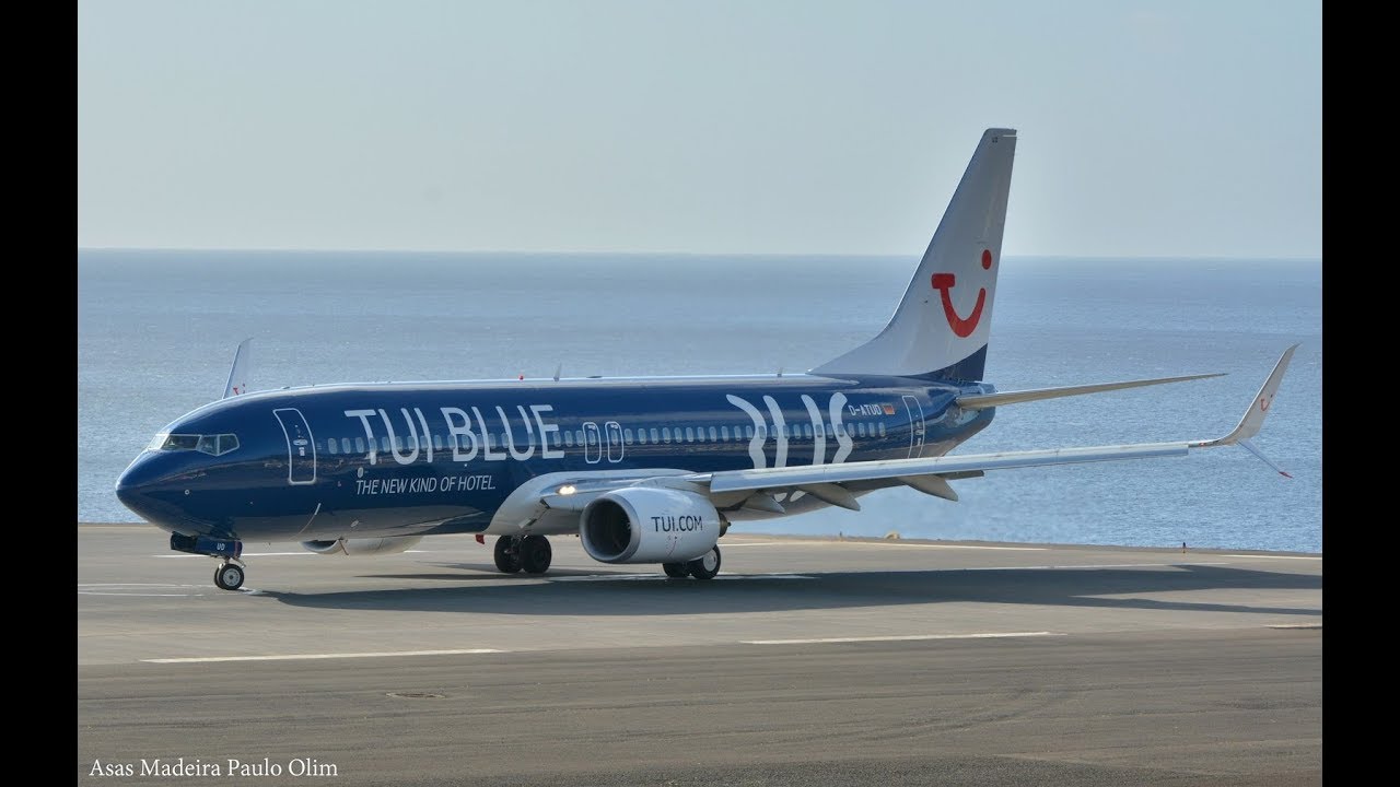 Todays flight: TUI BLUE Mallorca to Malaga - YouTube