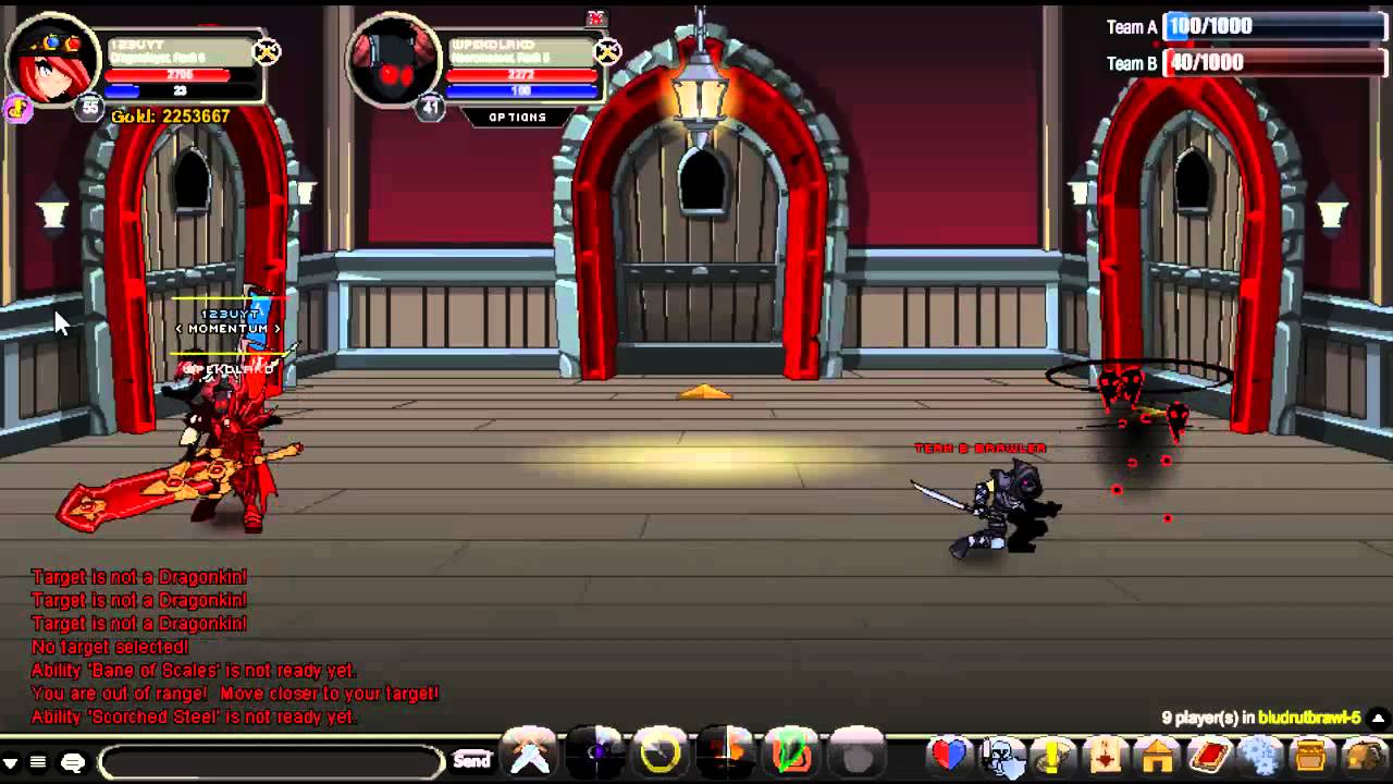 =AQW= DragonSlayer Bludrut Brawl - YouTube