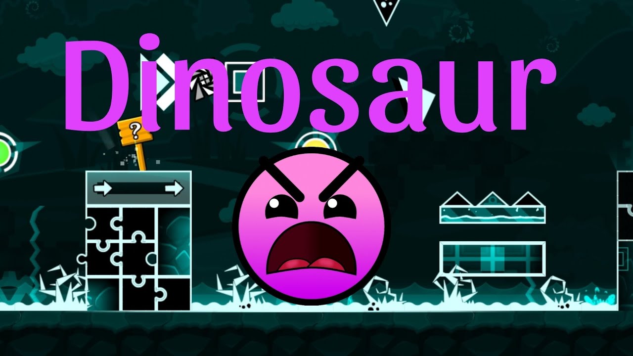 "Dinosaur" by Alkali | Geometry dash - YouTube