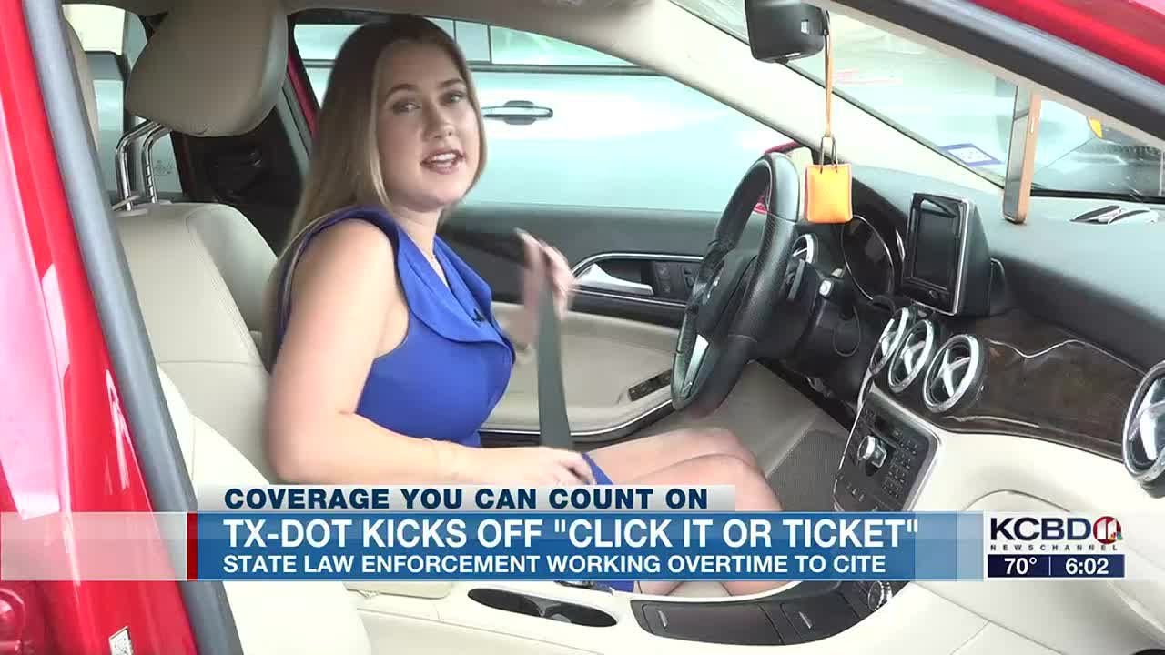 TxDOT kicks off "Click It or Ticket" campaign - YouTube