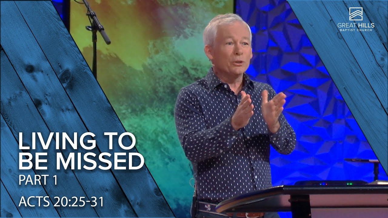 Living to be Missed, Part 1 // Danny Forshee (sermon only) - YouTube