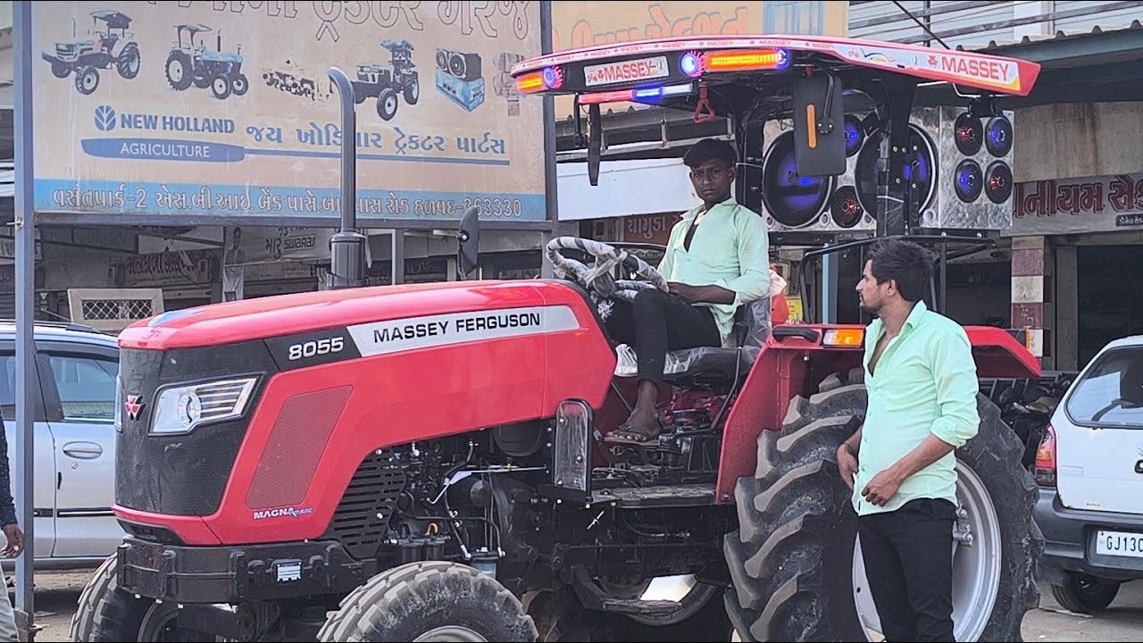 Massey boss tractor full modified halvad - YouTube