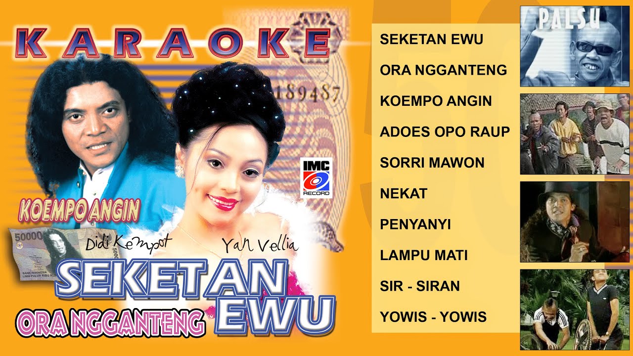 Didi Kempot Ft.Yan Vellia - Seketan Ewu Full Album (Official) IMC ...