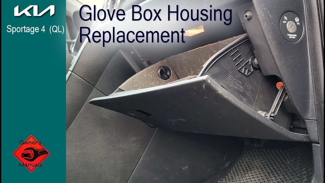 Kia Sportage QL - Glove Box Housing Replacement - YouTube