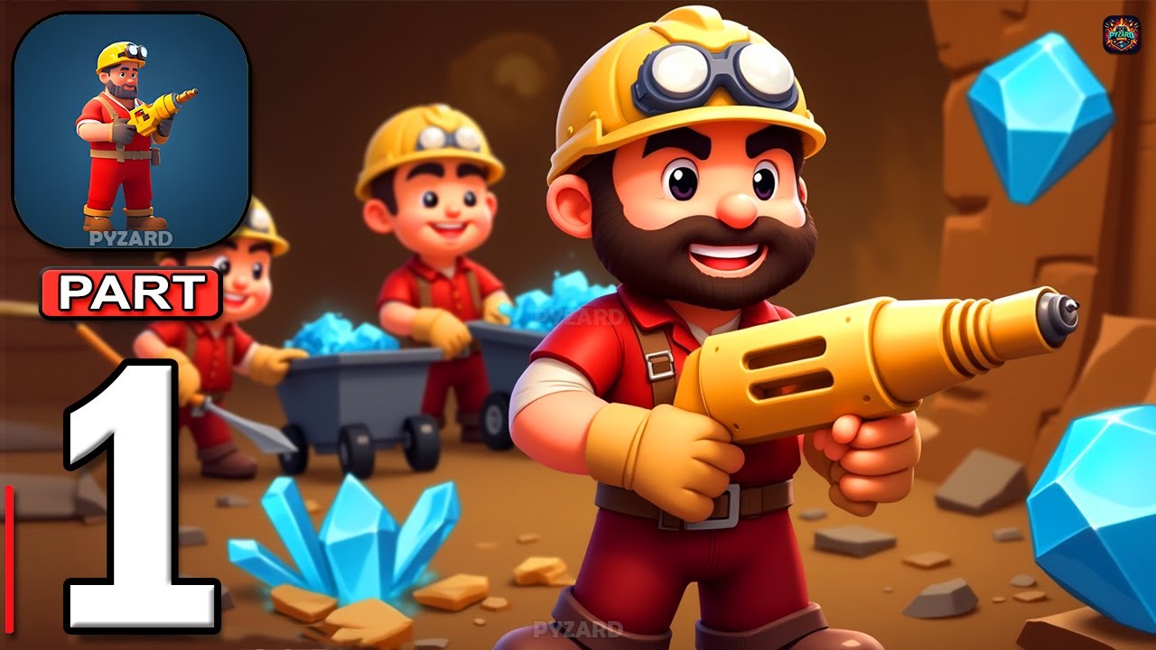 Mine & Shine - Gameplay Walkthrough Part 1 - Crystal Cave Mining ...