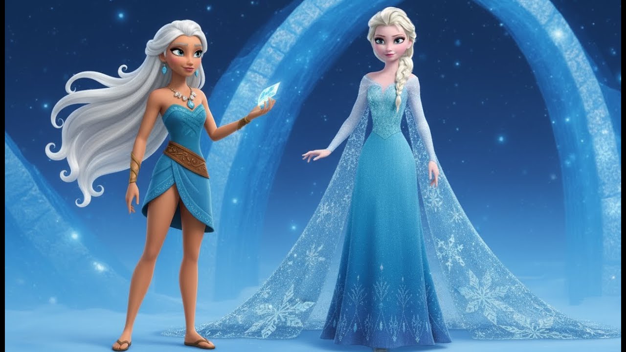 Elsa & Kida: The Heart of the Glacier | Magical Adventure Story for ...