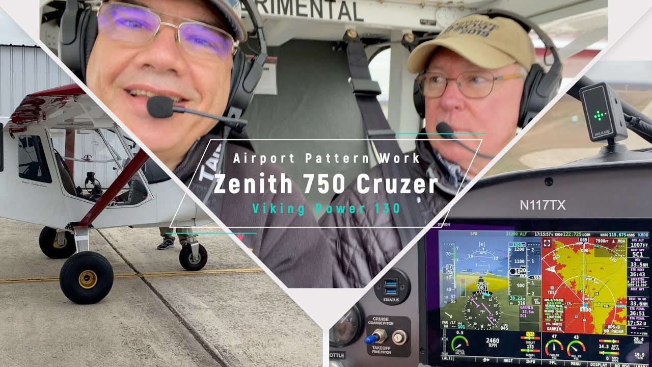 Zenith 750 Cruzer Landings - YouTube