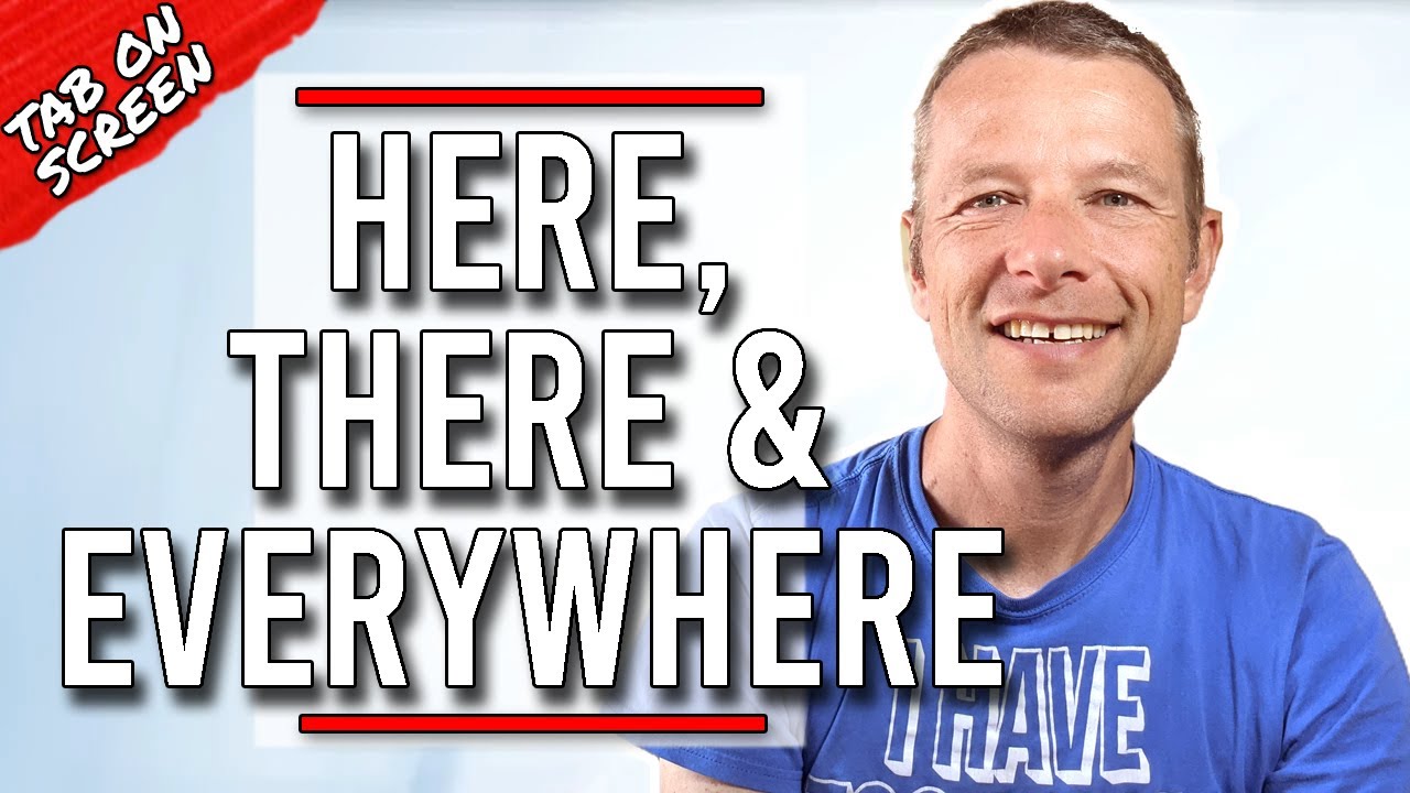 Here, There and Everywhere Guitar Lesson | The Beatles - YouTube