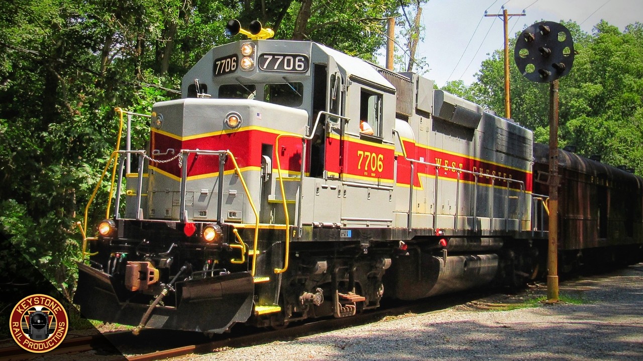 West Chester Railroad: The Heritage Line Along the Creek (HD) - YouTube