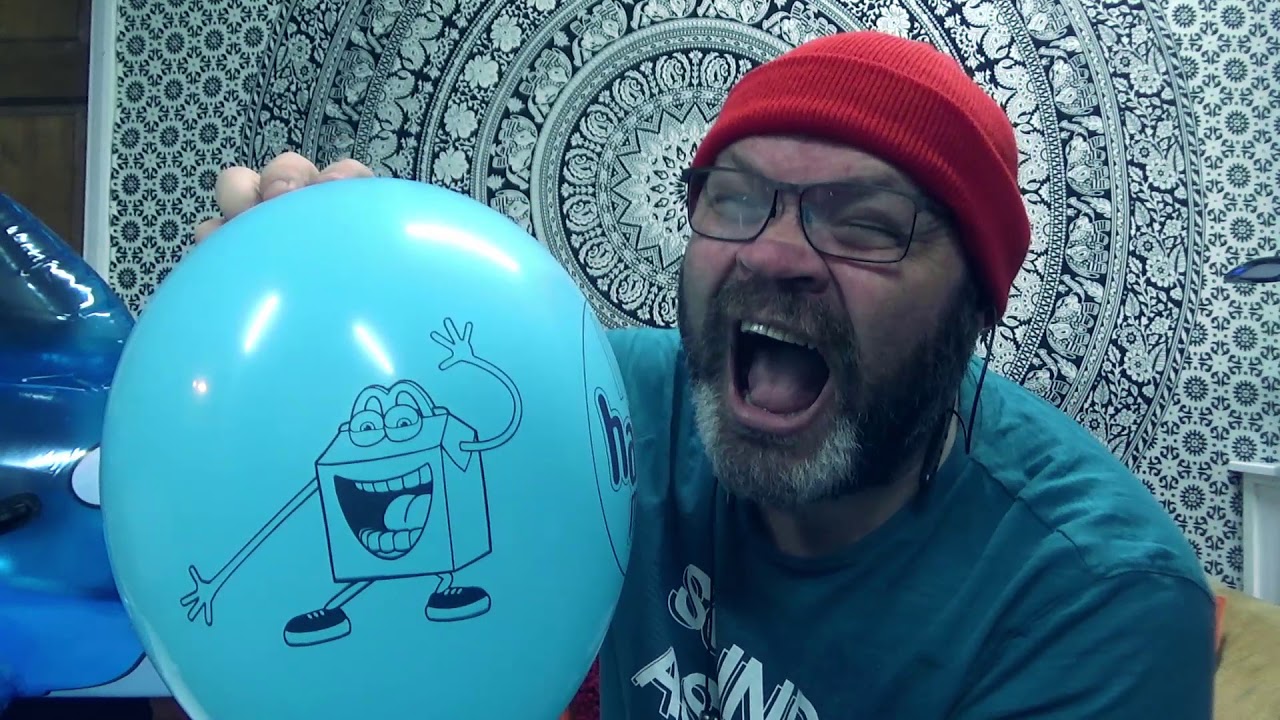 #174 Fast Food Fun Balloons Punch Ball Tangobaldy Fun - YouTube