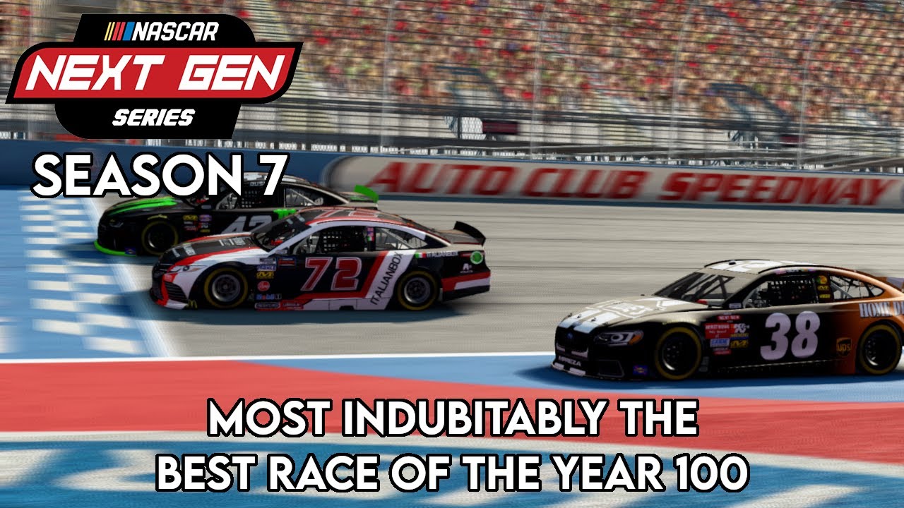 Most Indubitably The Best Race of The Year 100 | Next-Gen Series Season ...