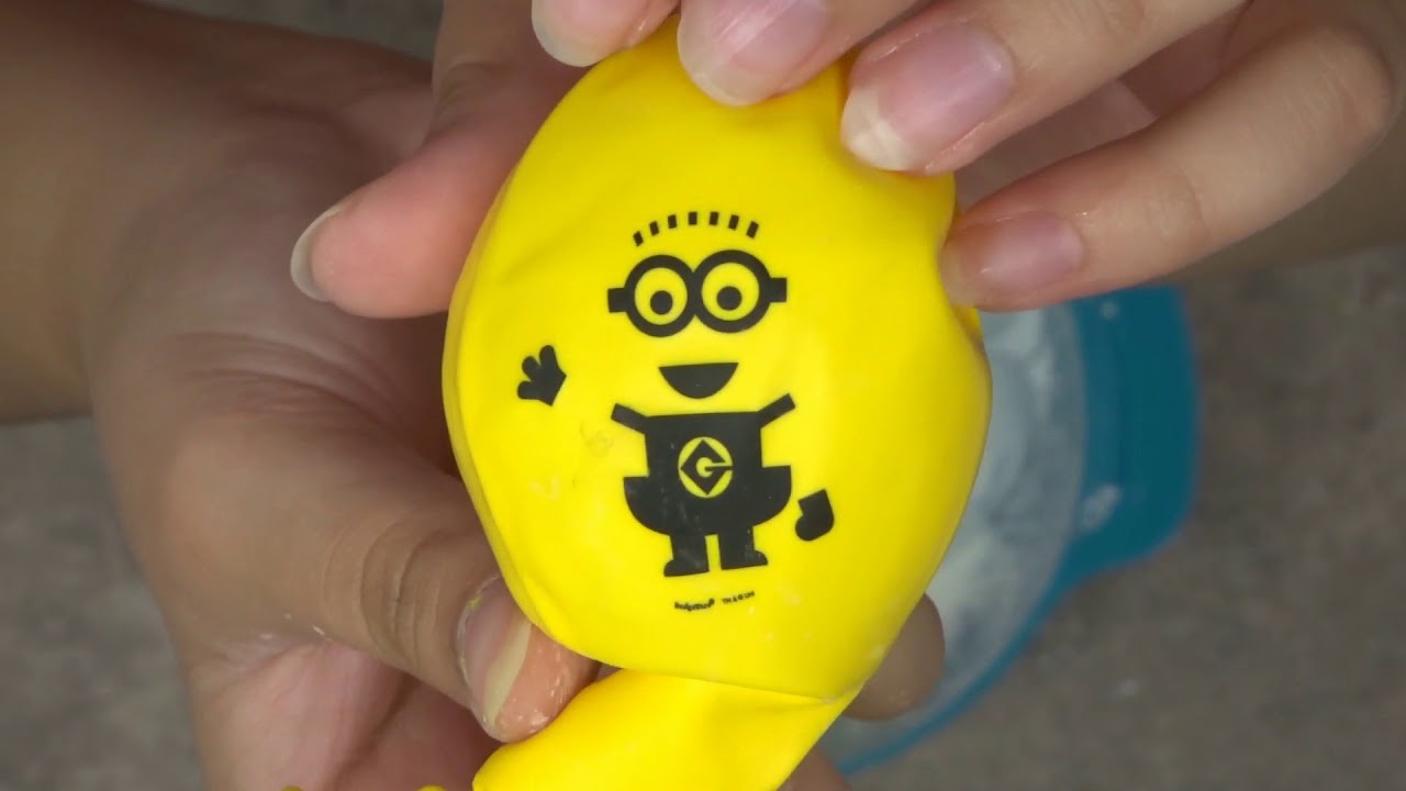 Balloon Popping Slime! - YouTube
