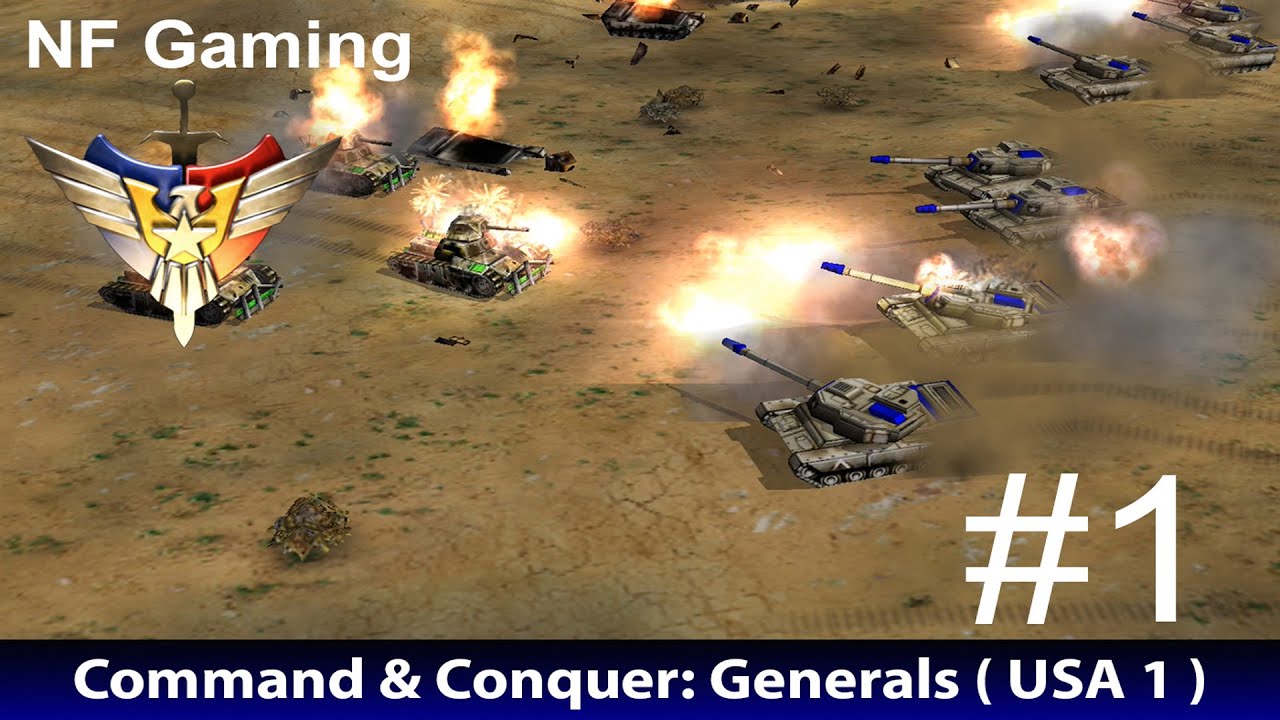Command & Conquer: Generals ( USA 1 ) - YouTube