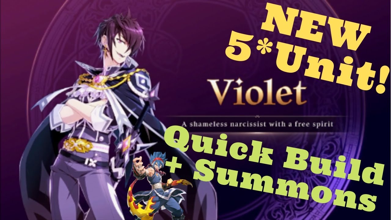 Epic Seven - [Update 1/23] Violet + Quick Build! - YouTube