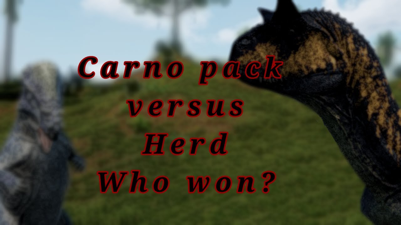 Carno pack V Herd - The isle evrima - YouTube