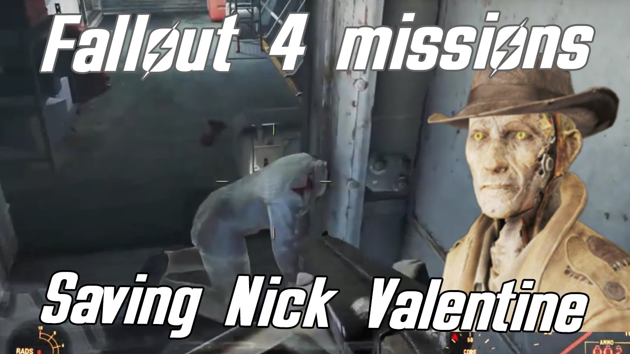 Fallout 4 Saving detective Nick Valentine | geekstuff patatman - YouTube