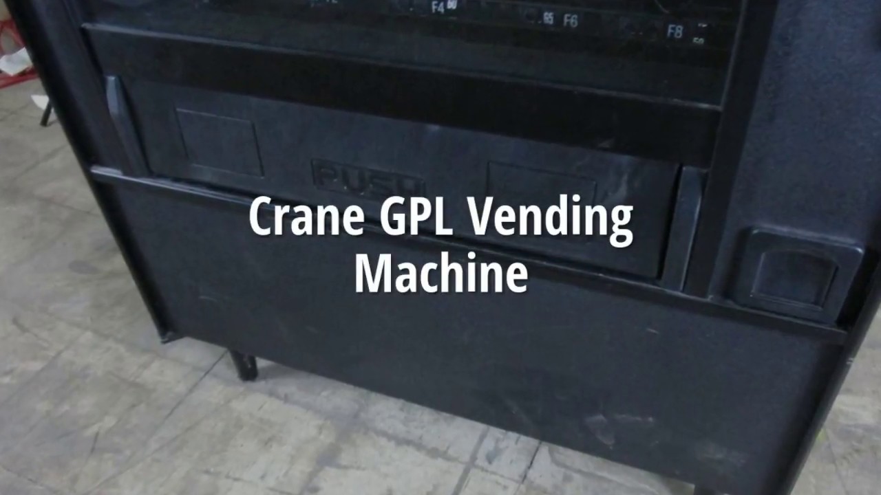 Crane GPL Vending Machine - YouTube
