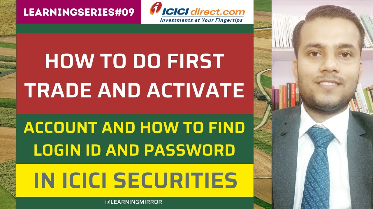How to Login First time in ICICI Direct | First Time Password Reset and ...