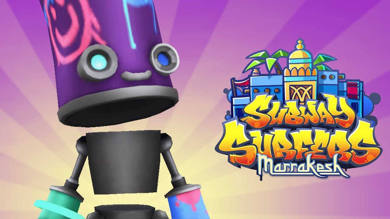 Unlocking Spraybot - Subway Surfers Marrakesh 2024 - YouTube