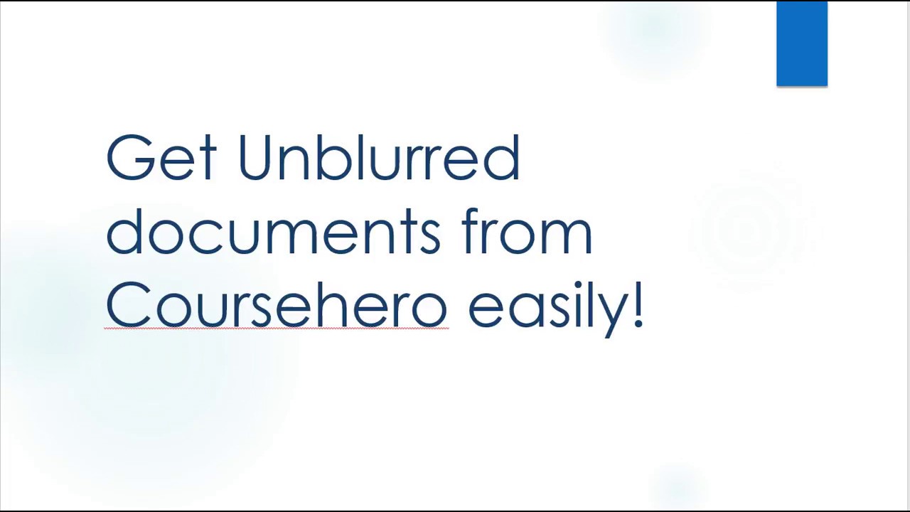 How to Get Unblurred Coursehero Documents Free- (With Proof!!!) - YouTube