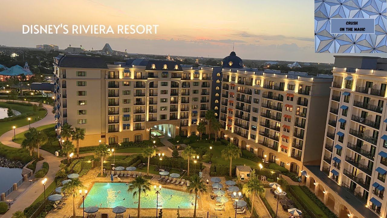 Disney's Riviera Resort Preferred View Studio 8814 - YouTube