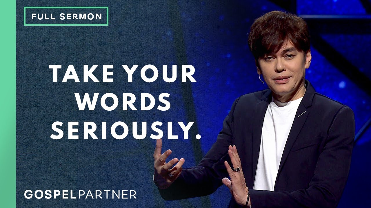 The Power Of What You Say (Full Sermon) | Joseph Prince - YouTube