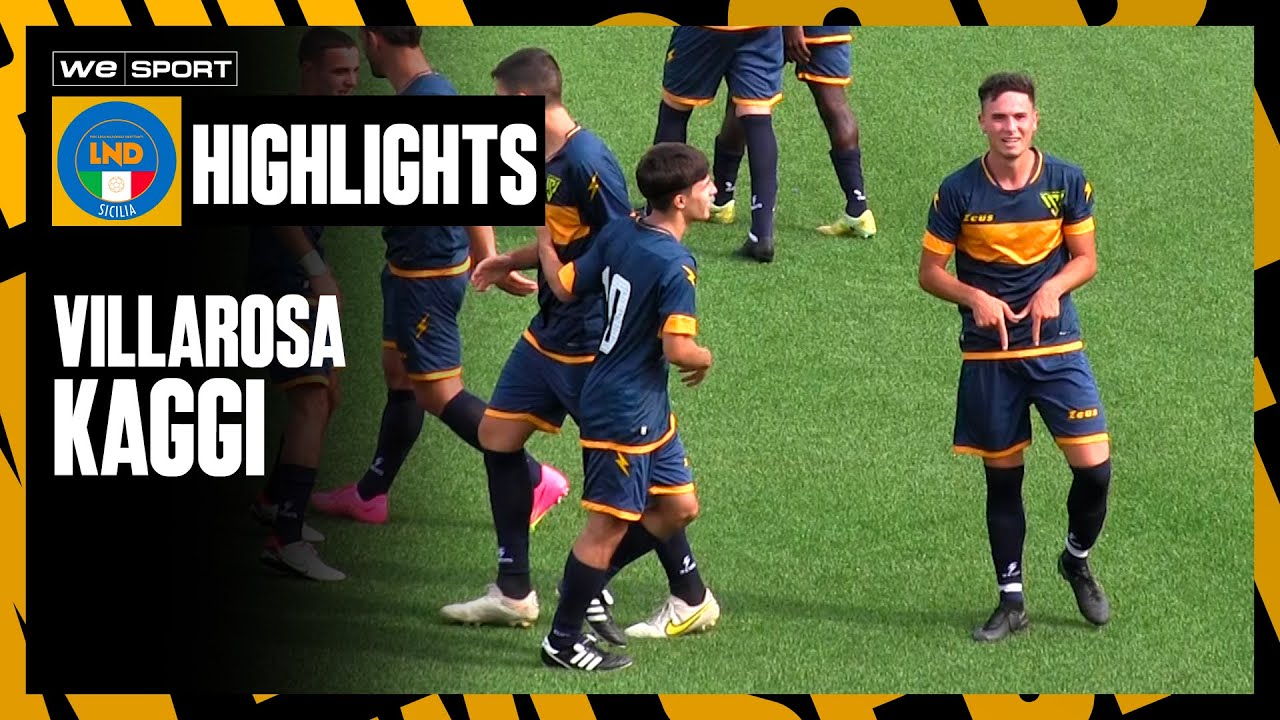 Villarosa San Sebastiano vs Kaggi (Promozione - Giornata 1 - Girone C ...