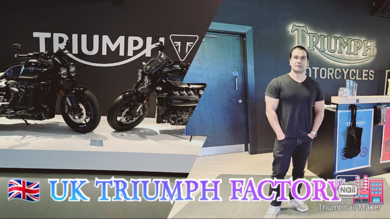 අපි යමු Triumph Motorcycle factory tour UK - YouTube